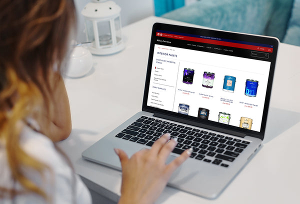 Shop From The Comfort Of Your Home | Mallory Paint Stores